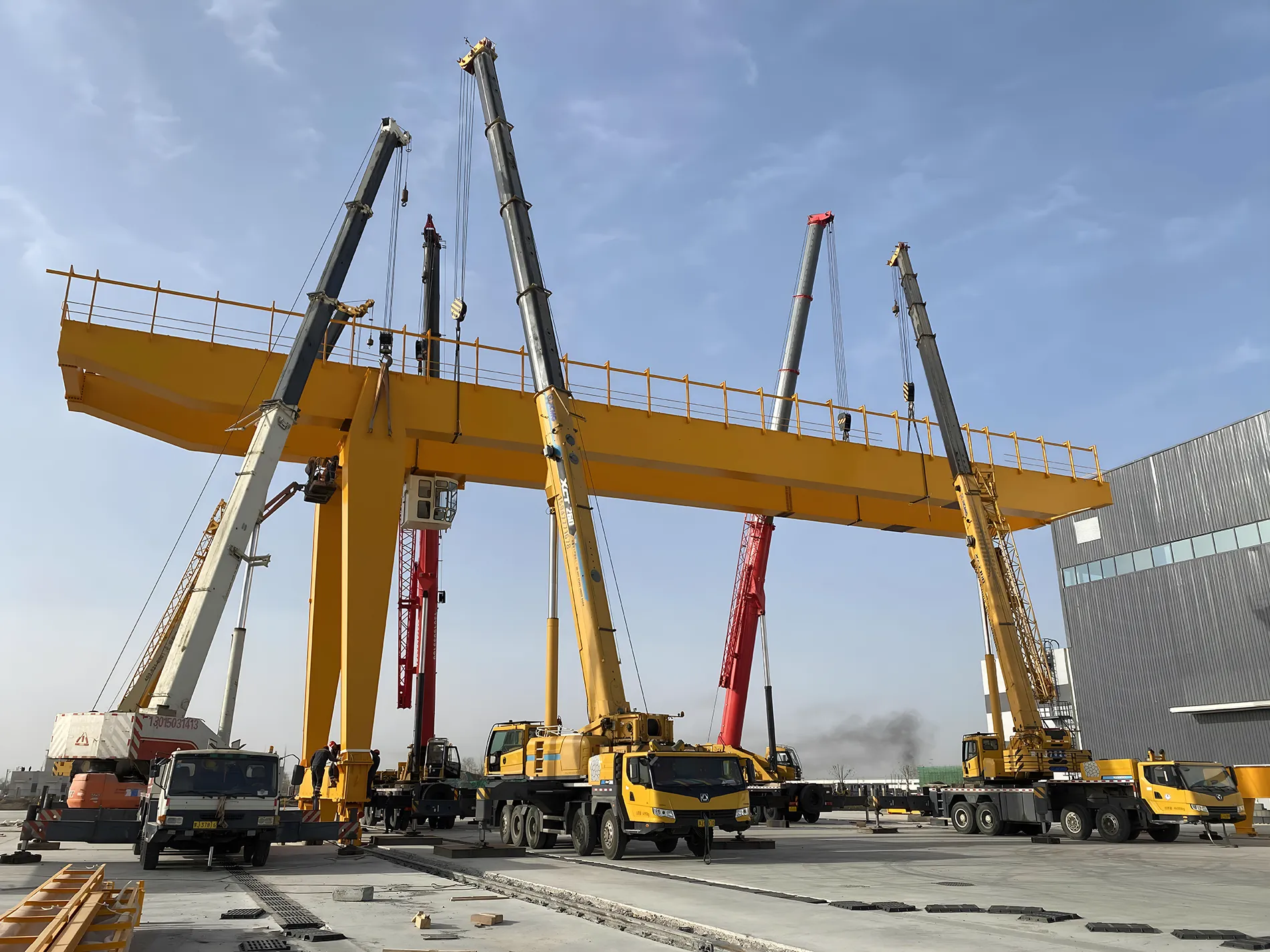 Grúas pórtico y semi-pórtico monterrey.